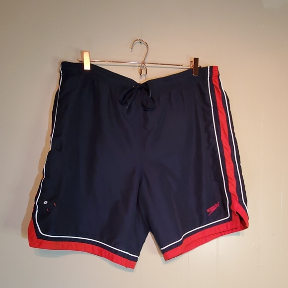Speedo | Swim | Speedo Black Red Swim Trucks | Poshmark